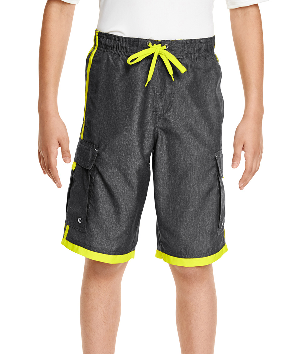 Youth Striped Swim Trunks | For-Sportswear