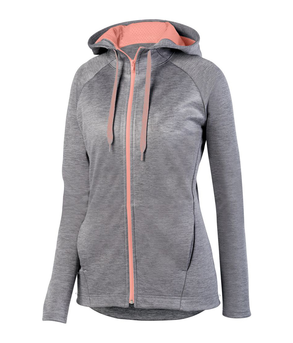 Ladies Tonal Full Zip Hoodie | Staton Corporate and Casual