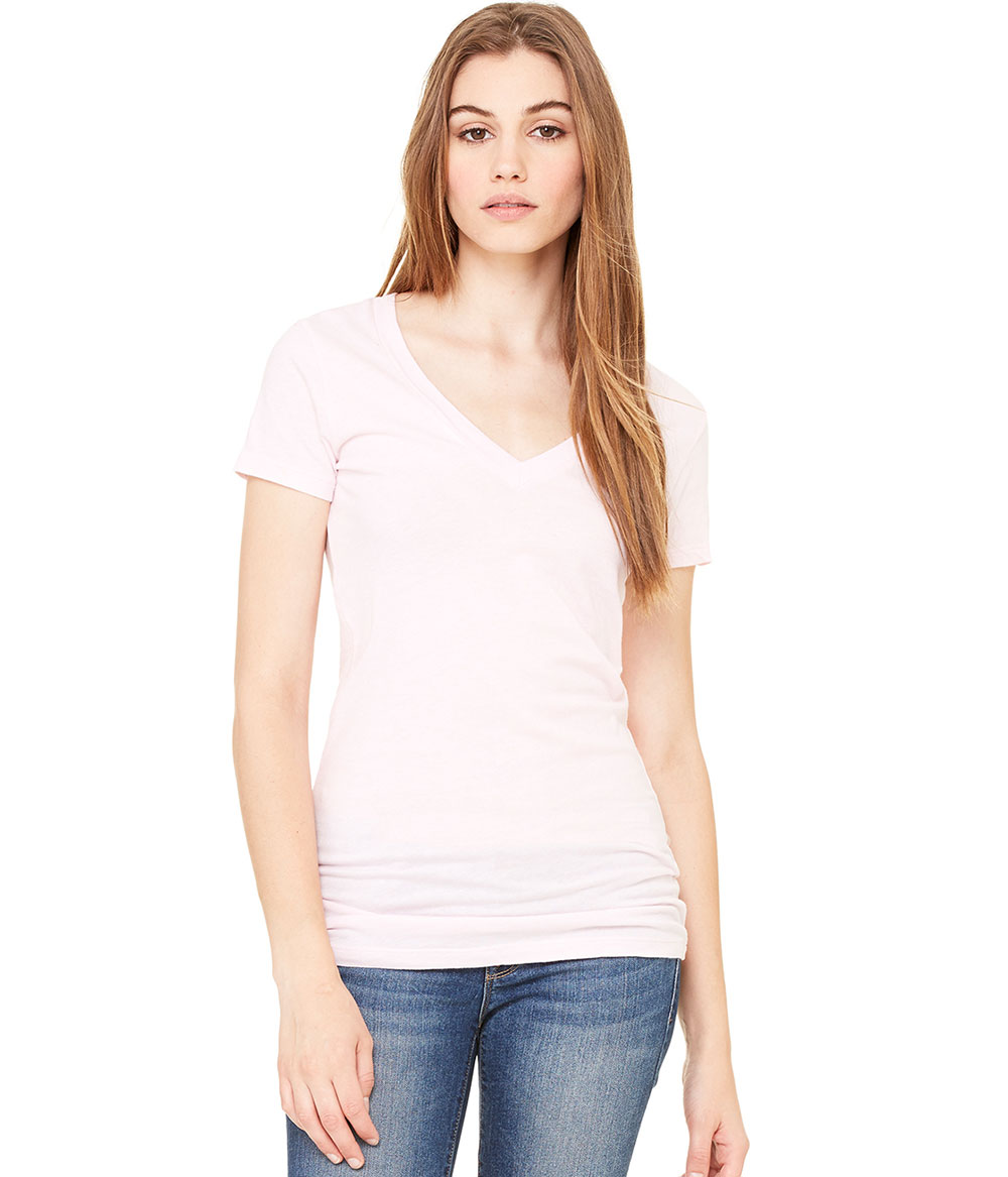 Tissue Deep V-Neck Tee | Staton-Corporate-and-Casual