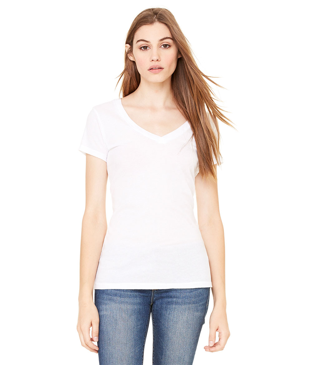 Tissue Deep V-Neck Tee | Staton-Corporate-and-Casual