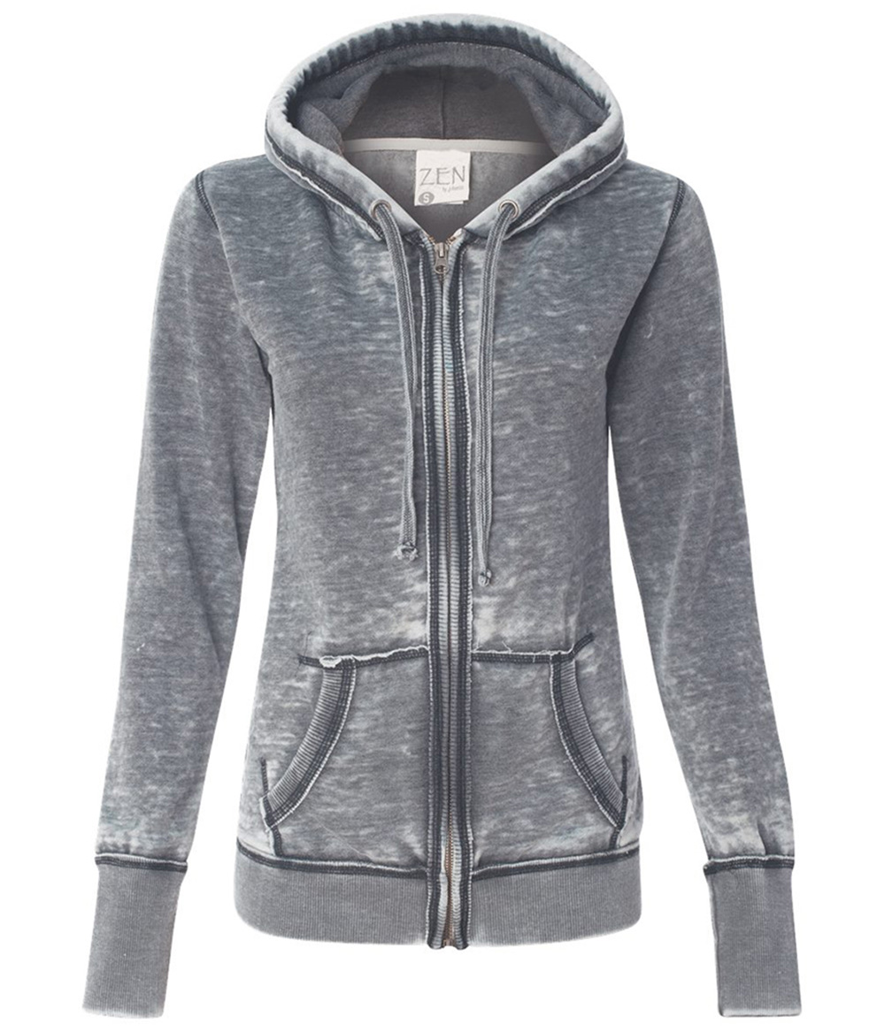 Ladies Zen Full Zip Hood | Staton Corporate and Casual