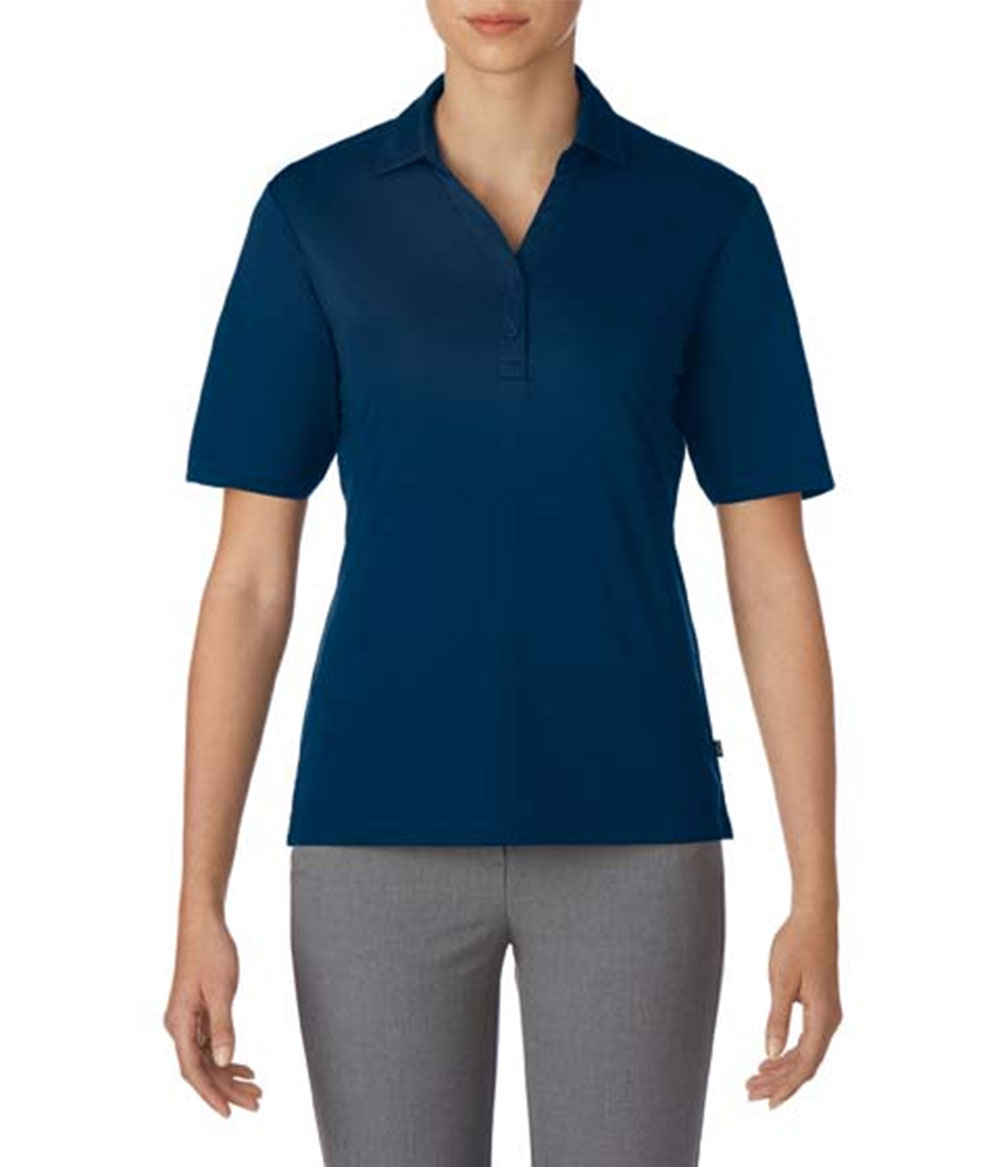 Womens Dynamic Y-Neck Polo | Staton-Corporate-and-Casual