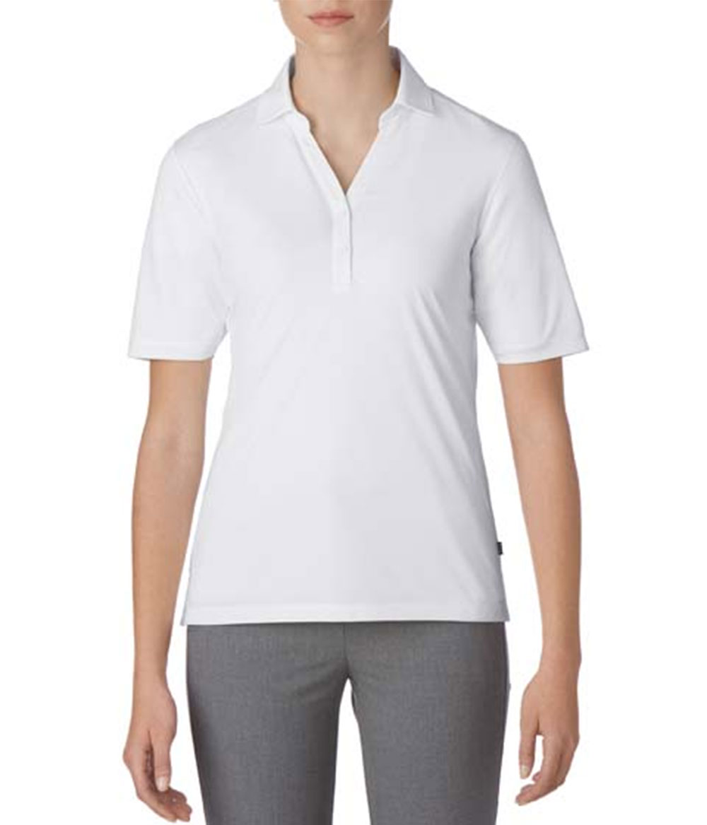 Womens Dynamic Y-Neck Polo | Staton-Corporate-and-Casual