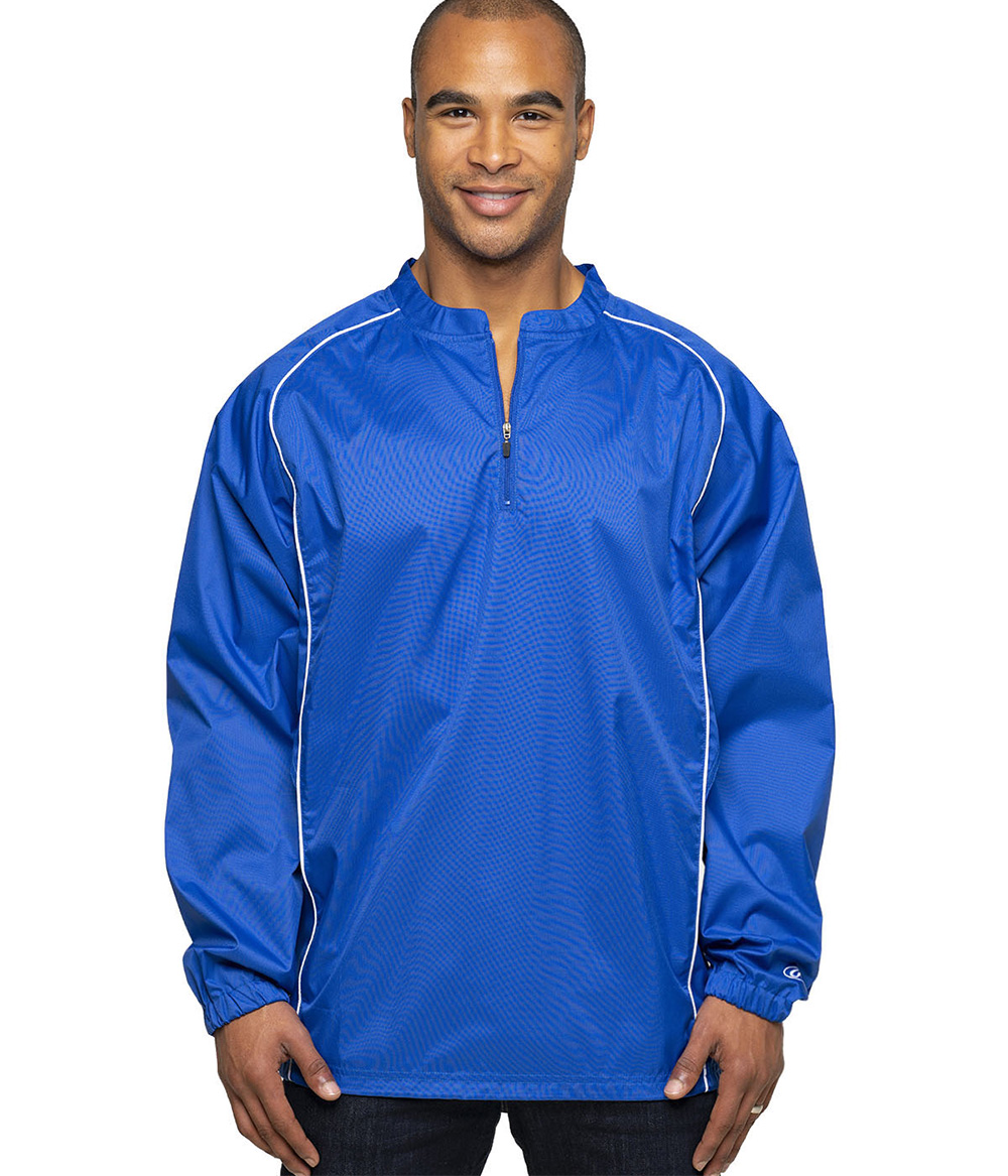 1/4 Zip Poly Dobby Jacket | Staton-Corporate-and-Casual