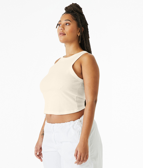 Womens Micro Rib Racer Tank | Staton-Corporate-and-Casual