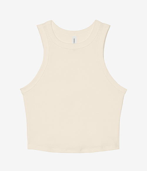 Womens Micro Rib Racer Tank | Staton-Corporate-and-Casual