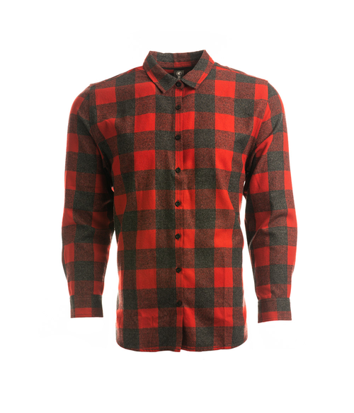 Ladies No Pocket Flannel | Staton-Corporate-and-Casual