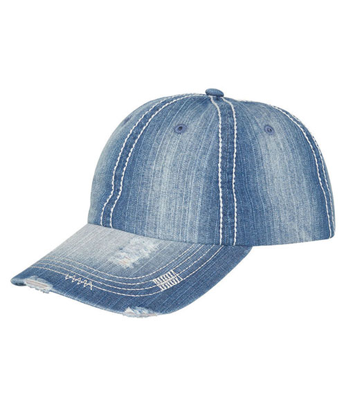 Heavy Wash Denim Cap | Staton-Corporate-and-Casual